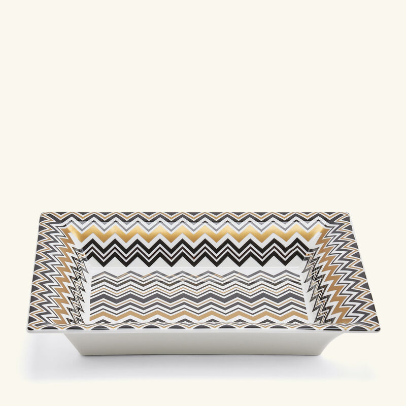Missoni Home Zig Zag Trinket Tray Rectangular Small | Tanagra Kuwait